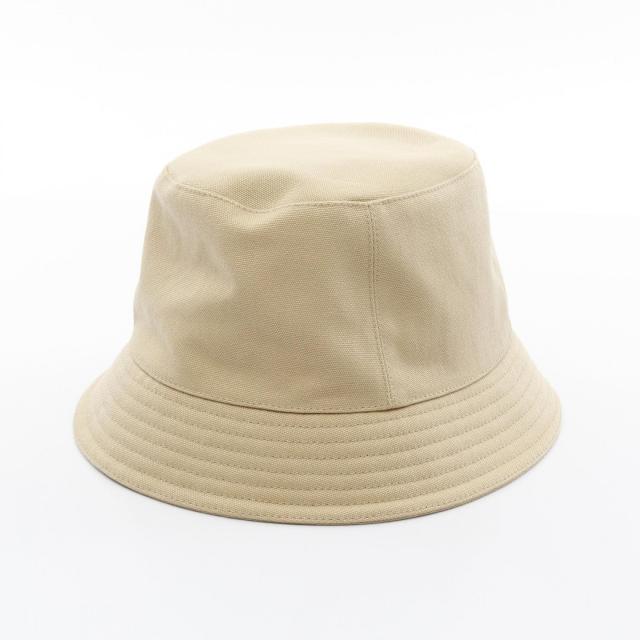 エルメス HERMES カルヴィ シーシェル ハット 帽子 コットン レディース ベージュ系 【中古】