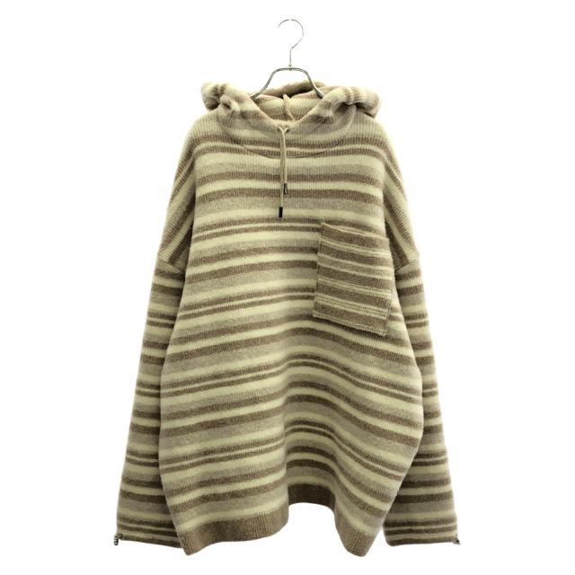 ジャックムス JACQUEMUS パーカー パーカー 衣料品 トップス ウール メンズ ベージュ系 【中古】