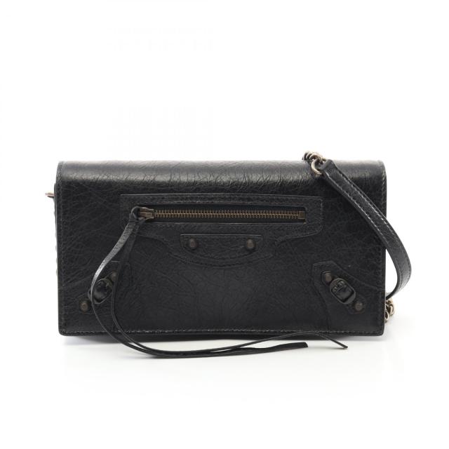 バレンシアガ BALENCIAGA CITY シティ ショルダーバッグ バッグ レザー レディース ブラック系 8194722ABEK1000 【新品】