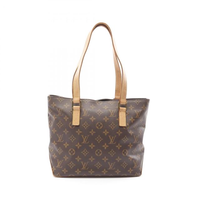 ルイ・ヴィトン LOUIS VUITTON カバピアノ モノグラム ショルダーバッグ バッグ PVCコーティングキャンバス レザー レディース ブラウン系 M51148 【中古】