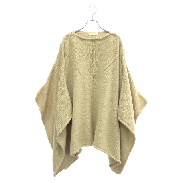 ヴァレンチノ Valentino ポンチョ ポンチョ 衣料品 アウター ウール レディース ベージュ系 【中古】