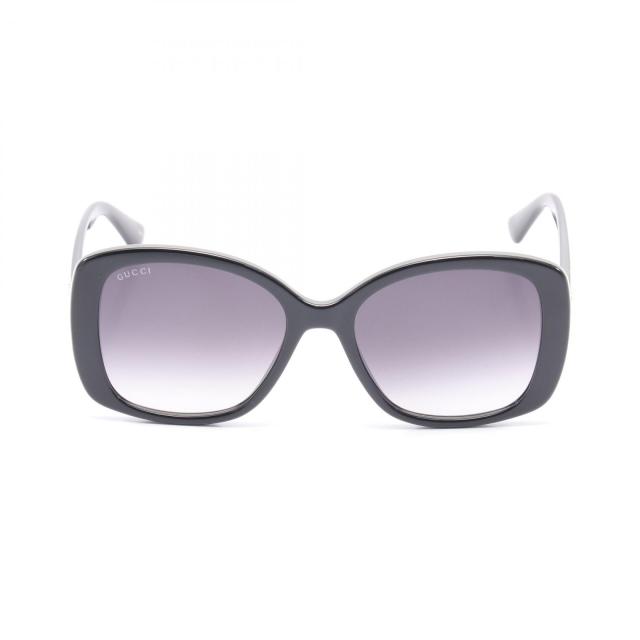 グッチ GUCCI サングラス 衣料品 プラスチック レディース ブラック系