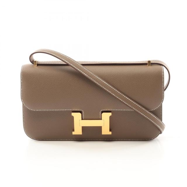 エルメス HERMES コンスタンスエラン ショルダーバッグ バッグ レザー ヴォーエプソン ヴォーエプソン レディース ブラウン系 【中古】