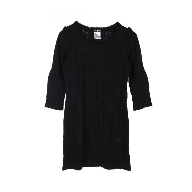シャネル CHANEL ワンピース 衣料品 トップス レーヨン レディース ブラック系 P40325K02942 【中古】