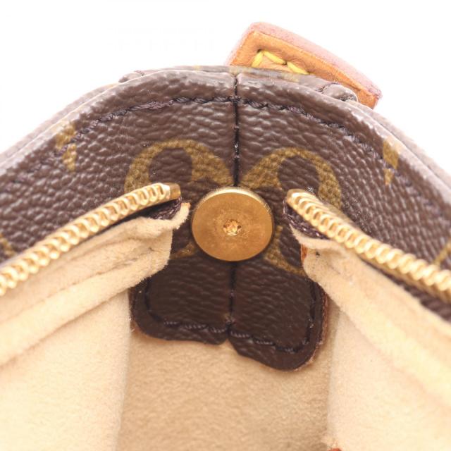 LOUIS VUITTON ルイヴィトン モノグラム ルーピングMM ブラウン