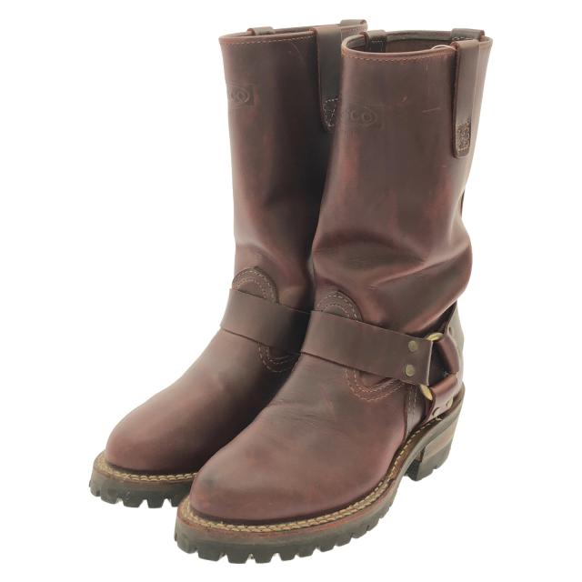ウエスコ WESCO ブーツ ブーツ 靴 レザー レディース レッド系 【中古】