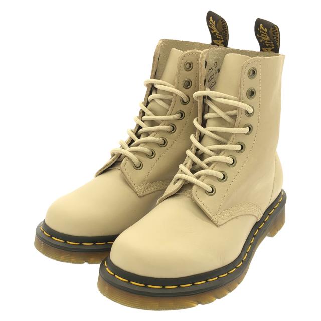 ドクターマーチン Dr.Martens ブーツ ブーツ 靴 レザー レディース ベージュ系 【中古】