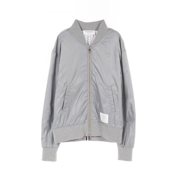 トムブラウン THOM BROWNE ブルゾン 衣料品 アウター ポリエステル レディース グレー系 【中古】