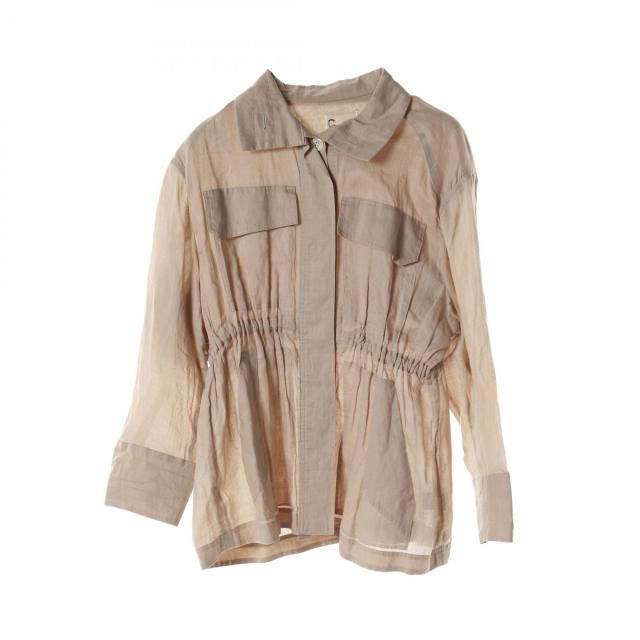 カオス Chaos エシレブルゾン 衣料品 トップス ファブリック レディース ベージュ系 【中古】