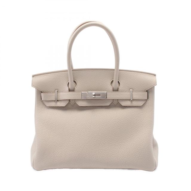 エルメス HERMES バーキン30 ハンドバッグ バッグ レザー トゴ トゴ レディース アイボリー系 【中古】