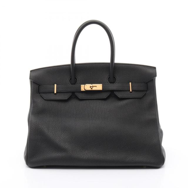 エルメス HERMES バーキン35 ハンドバッグ バッグ レザー トゴ トゴ レディース ブラック系 027634CC 【中古】