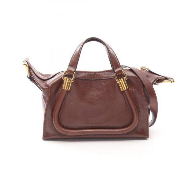 クロエ Chloe Paraty 24 スモールバック ハンドバッグ バッグ レザー レディース ブラウン系 CHC24AS751N8225A 【新品】