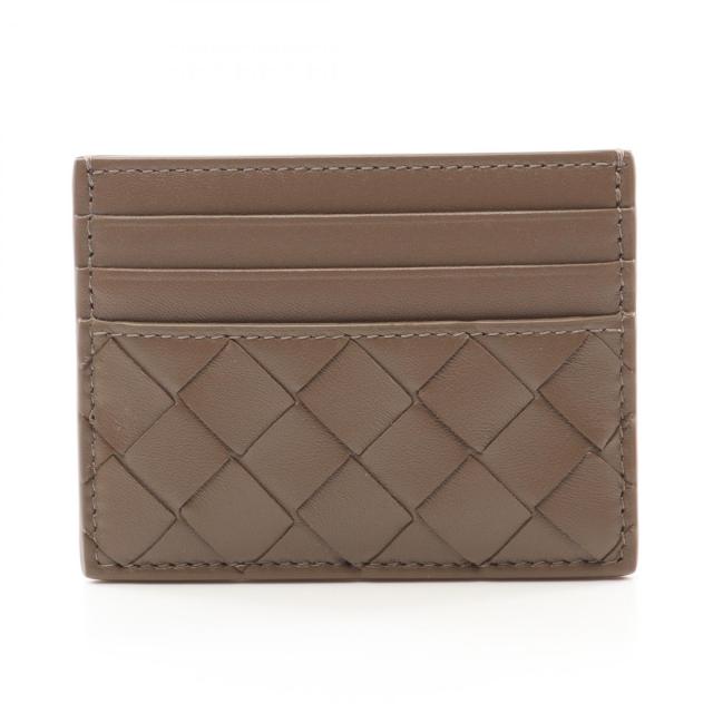 ボッテガヴェネタ BOTTEGA VENETA イントレチャート カードケース アクセサリー レザー レディース ブラウン系 796324VCPP32355 【新品】