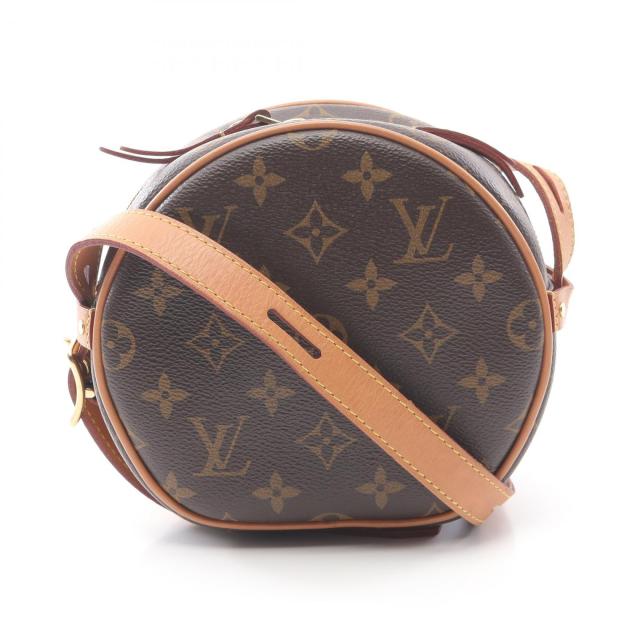 ルイ・ヴィトン LOUIS VUITTON ボワット シャポー スープルPM ショルダーバッグ バッグ PVCコーティングキャンバス レザー モノグラム レディース ブラウン系 M45578 【中古】