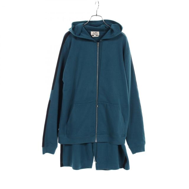 エルメス HERMES セットアップ 衣料品 コットン メンズ グリーン系 4151M*71-5761 【中古】