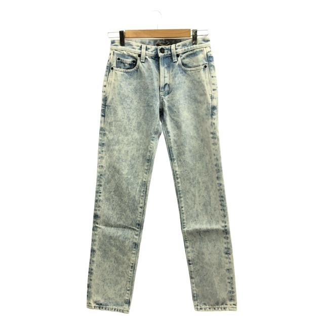 サンローランパリ SAINT LAURENT PARIS デニム パンツ ライトブルー 669234 デニムパンツ 衣料品 ボトムス コットン レディース ブルー系 【中古】