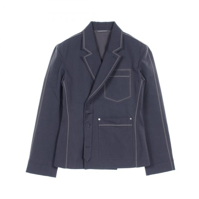ディオール Dior テーラードジャケット 衣料品 アウター コットン メンズ ネイビー系 383C276A5641 【中古】