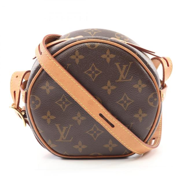 ルイ・ヴィトン LOUIS VUITTON ボワット シャポー スープルPM ショルダーバッグ バッグ PVCコーティングキャンバス レザー モノグラム レディース ブラウン系 M45578 【中古】