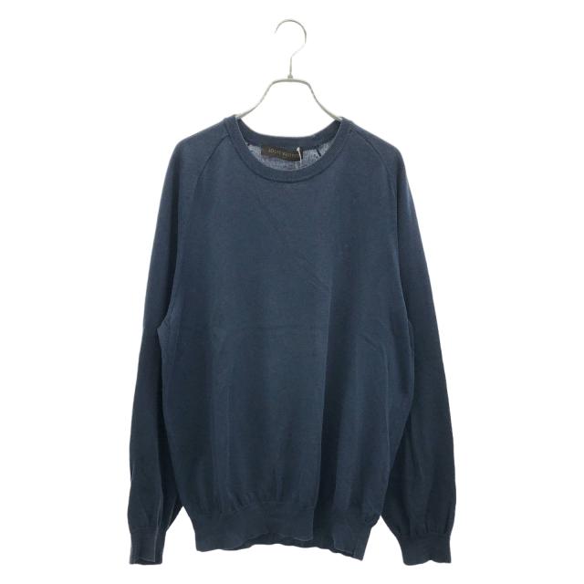 ルイ・ヴィトン LOUIS VUITTON セーター ニット 衣料品 トップス コットン レディース ネイビー系 【中古】