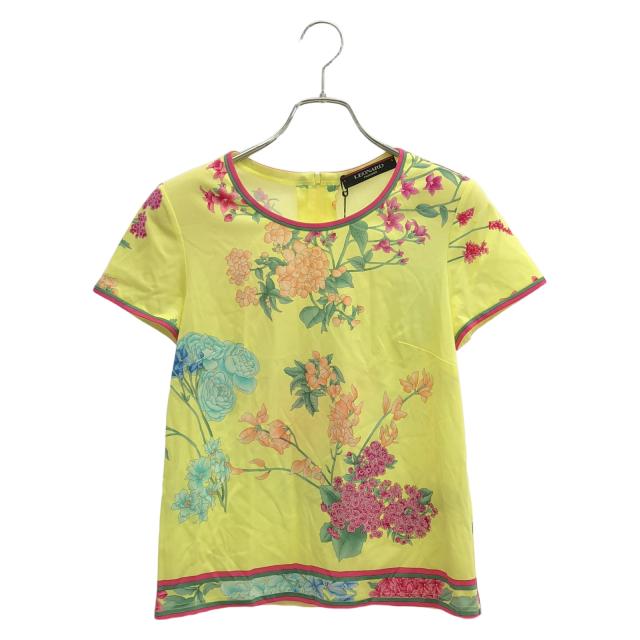 レオナールファッション LEONARD FASHION カットソー カットソー 衣料品 トップス コットン レディース イエロー系 【中古】