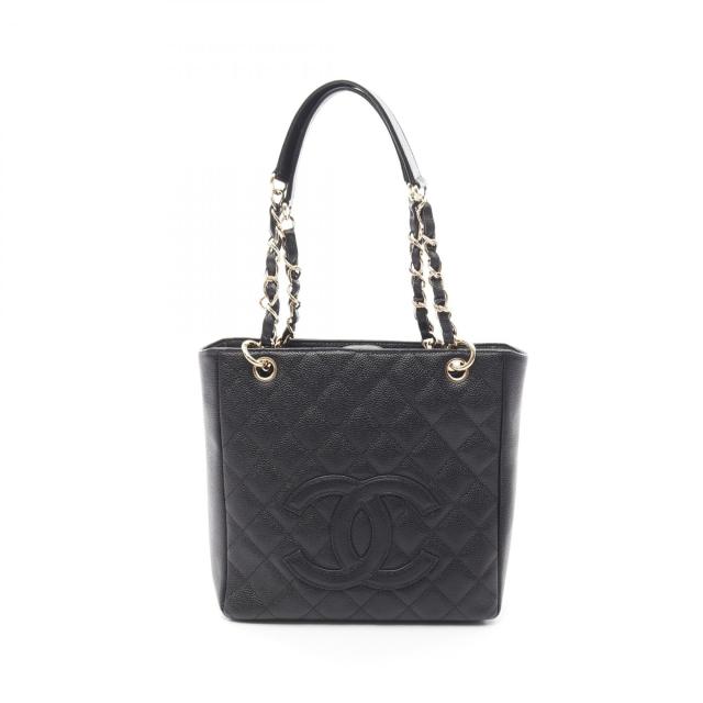 シャネル CHANEL マトラッセ PST トートバッグ バッグ カーフ（牛革） レディース ブラック系 A20994 【中古】
