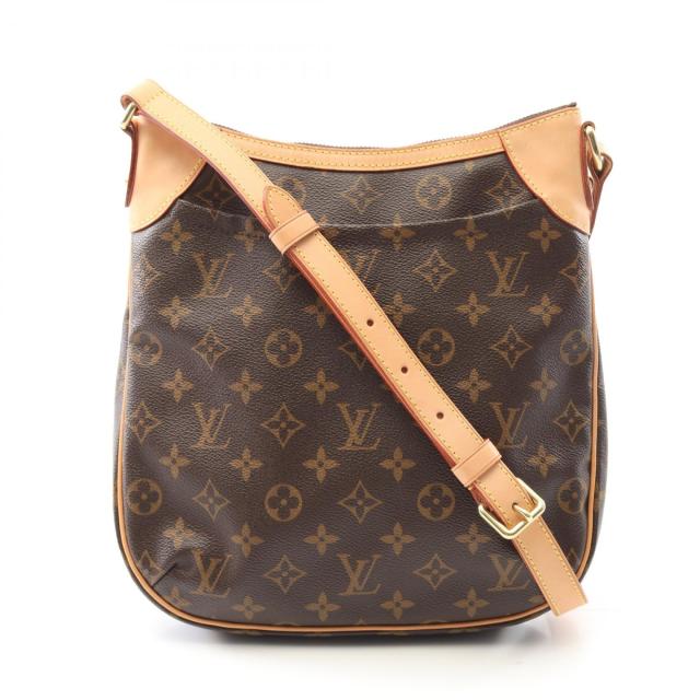 ルイ・ヴィトン LOUIS VUITTON オデオンPM ショルダーバッグ バッグ PVCコーティングキャンバス レザー モノグラム レディース ブラウン系 M56390 【中古】