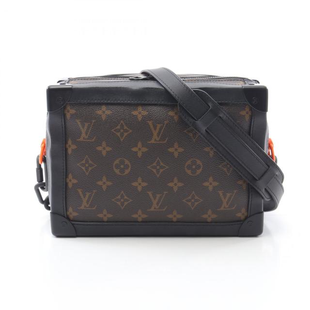 ルイ・ヴィトン LOUIS VUITTON ソフトトランク モノグラムソーラーレイ ショルダーバッグ バッグ PVCコーティングキャンバス レザー メンズ ブラウン系 M44478 【中古】