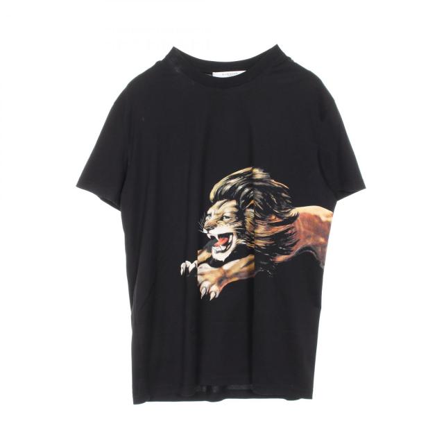 ジバンシィ GIVENCHY カットソー 衣料品 トップス コットン メンズ ブラック系 【中古】