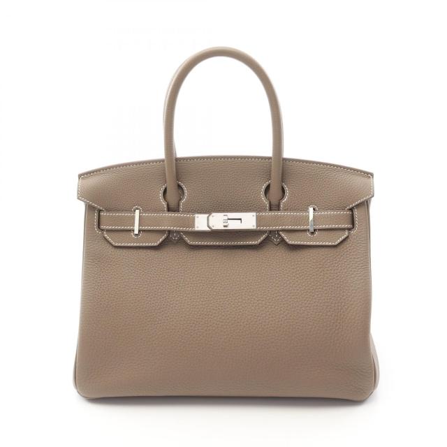 エルメス HERMES バーキン30 エトゥープ ハンドバッグ バッグ トゴ トゴ レディース ブラウン系 【中古】