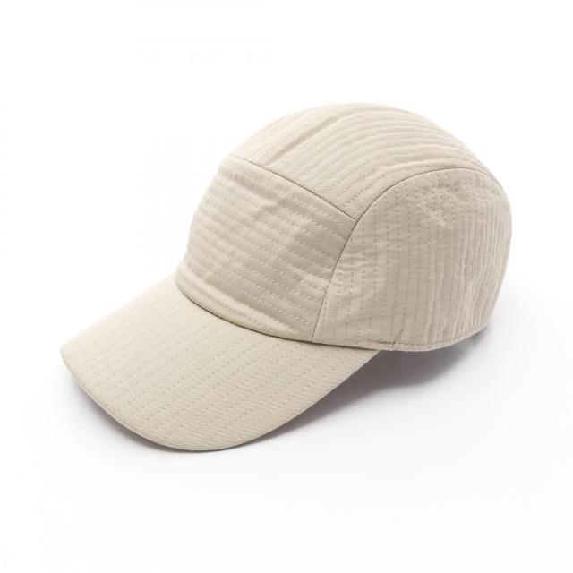 エルメス HERMES キャップ 帽子 コットン レディース ベージュ系 【中古】