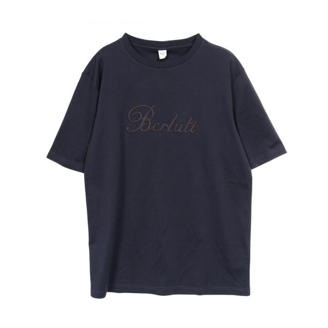 ベルルッティ Berluti カットソー 衣料品 トップス コットン メンズ ネイビー系 【中古】
