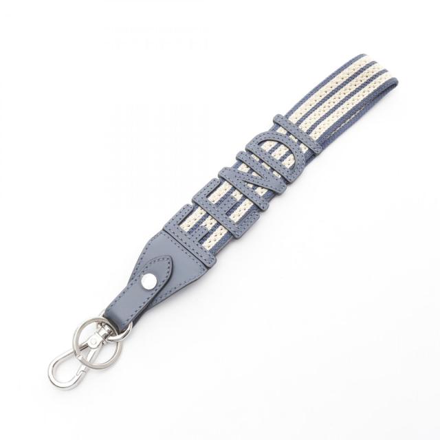 フェンディ FENDI ストラップユー ベルト アクセサリー レザー ファブリック レディース ブルー系 7AS194AP9ZF04QL 【中古】