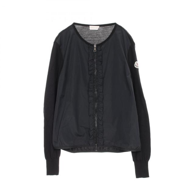 モンクレール MONCLER 衣料品 アウター ウール ポリエステル レディース ブラック系 9B71600 【中古】