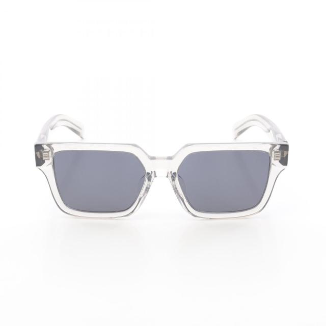 プラダ PRADA サングラス 衣料品 プラスチック レディース ブラック系 / クリア系 【中古】