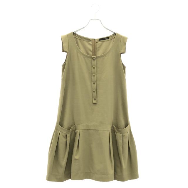 フォクシー ニューヨーク FOXEY NEW YORK ワンピース ワンピース 衣料品 トップス ポリエステル レディース ベージュ系 【中古】