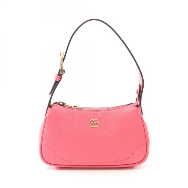 グッチ GUCCI アフロディーテ GGマーモント ハンドバッグ バッグ レザー レディース ピンク系 739076 【中古】