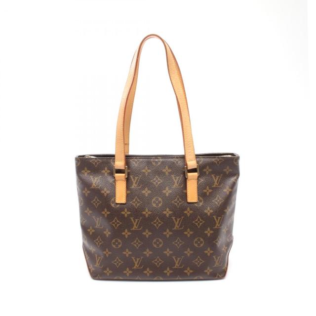 ルイ・ヴィトン LOUIS VUITTON カバピアノ モノグラム ショルダーバッグ バッグ PVCコーティングキャンバス レザー レディース ブラウン系 M51148 【中古】
