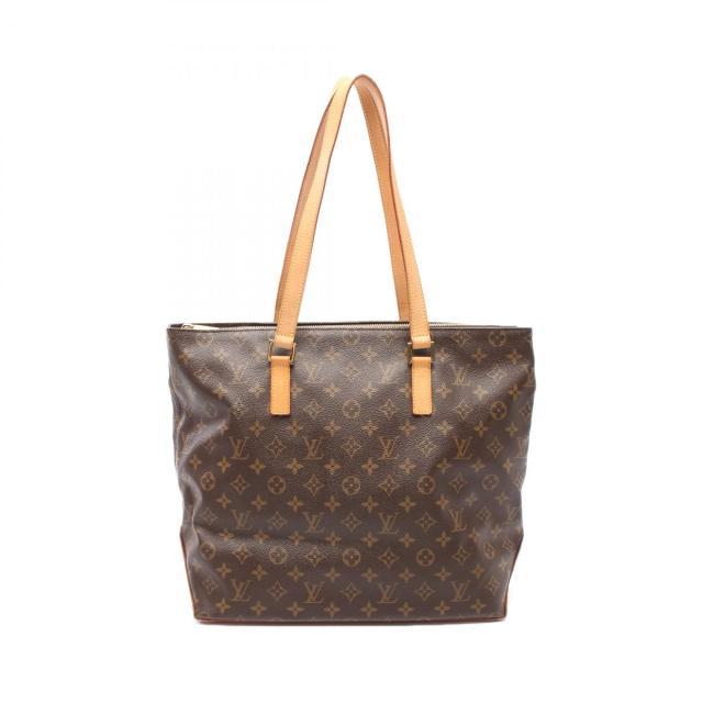 ルイ・ヴィトン LOUIS VUITTON カバメゾ モノグラム トートバッグ バッグ PVCコーティングキャンバス レザー レディース ブラウン系 M51151 【中古】