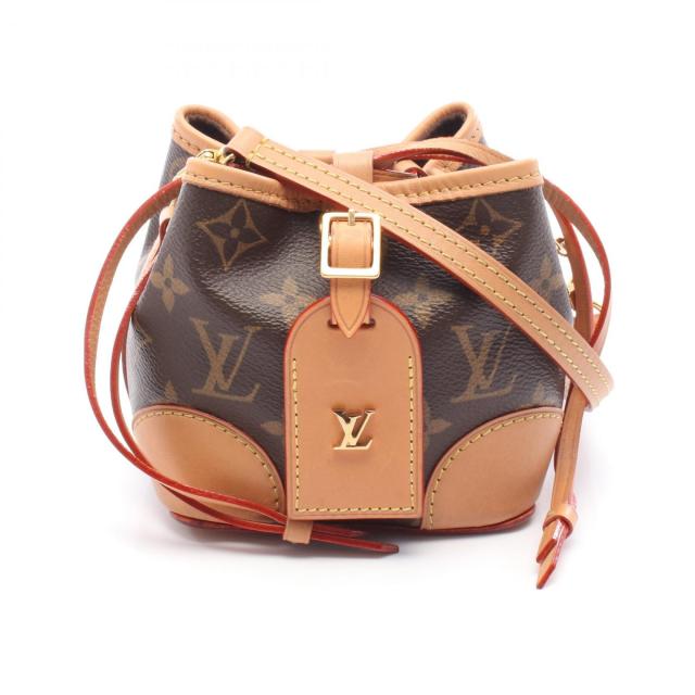 ルイ・ヴィトン LOUIS VUITTON ノエ パース ショルダーバッグ バッグ PVCコーティングキャンバス レザー モノグラム レディース ブラウン系 M57099 【中古】