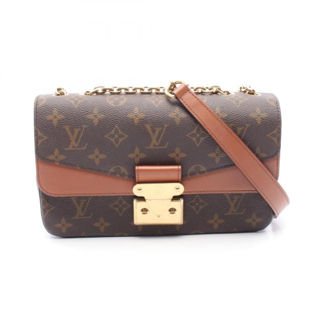 ルイ・ヴィトン LOUIS VUITTON マルソー ショルダーバッグ バッグ PVCコーティングキャンバス レザー モノグラム レディース ブラウン系 M46127 【中古】