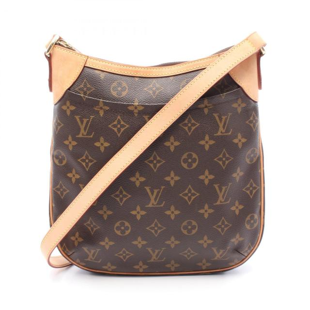 ルイ・ヴィトン LOUIS VUITTON オデオンPM ショルダーバッグ バッグ PVCコーティングキャンバス レザー モノグラム レディース ブラウン系 M56390 【中古】