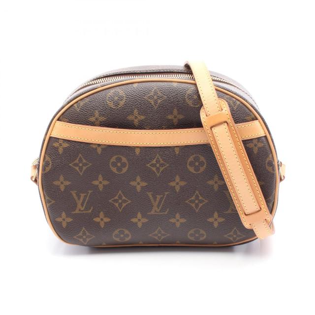 ルイ・ヴィトン LOUIS VUITTON ブロワ モノグラム ショルダーバッグ バッグ PVCコーティングキャンバス レザー レディース ブラウン系 M51221 【中古】
