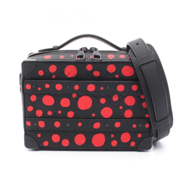 ルイ・ヴィトン LOUIS VUITTON LV × YK ハンドル ソフトトランク ハンドバッグ バッグ レザー モノグラム・トリヨンレザー レディース ブラック系 / レッド系 M21677 【中古】