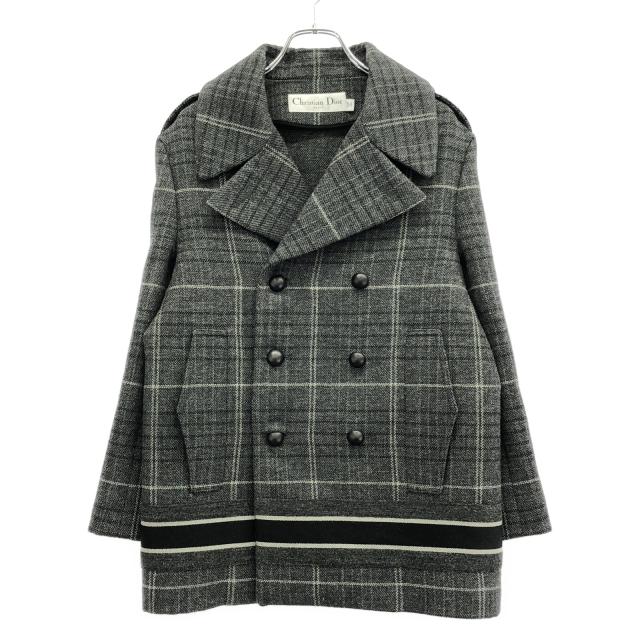 ディオール Dior ジャケット 衣料品 アウター ウール レディース グレー系 【中古】