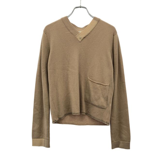 シャネル CHANEL ニットセーター ニット 衣料品 トップス カシミヤ レディース ピンク系 P11397W02426 【中古】