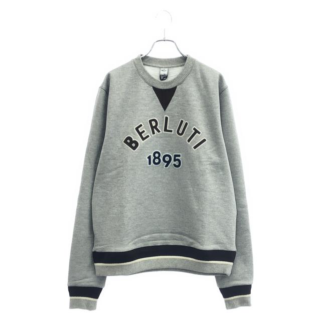 ベルルッティ Berluti スウェット 衣料品 トップス コットン メンズ レディース グレー系 R25JRL82 【中古】