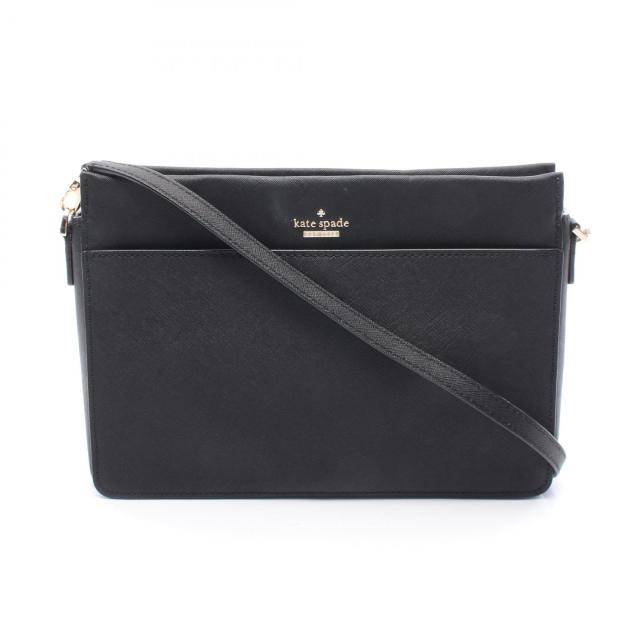 ケイトスペード Kate Spade ショルダーバッグ バッグ レザー レディース ブラック系 PXRUA053 【中古】