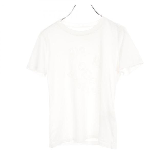 エルメス HERMES DO RE BOUCLES カットソー 衣料品 トップス コットン レディース ホワイト系 3H4611DL 【中古】