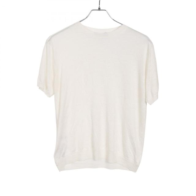 プラダ PRADA ニット 衣料品 トップス シルク レディース ホワイト系 P24D2C 【中古】