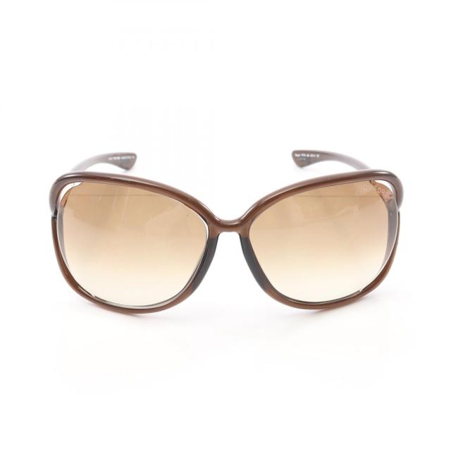 トムフォード TOM FORD サングラス 衣料品 プラスチック レディース ブラウン系 TF76 692 【中古】